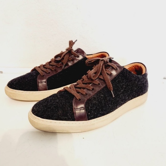 Allen Edmonds | Shoes | Allen Edmonds Courtside Wool Leather Sneaker ...